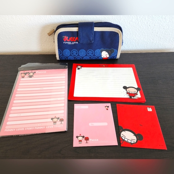 Pucca | Office | Pucca Funny Love Story Stationary Bundle | Poshmark